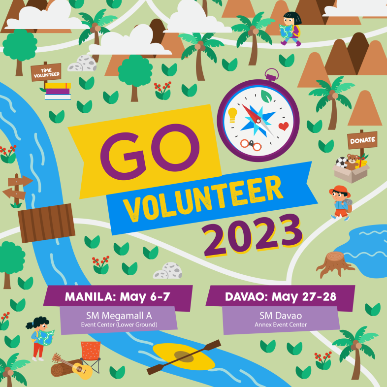 Go! Volunteer Expo, a success by iVolunteer and SM Cares – Pop Davao Philippines