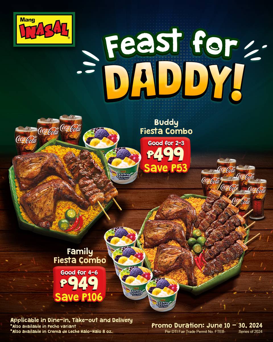 Father’s Day Feast with Mang Inasal, the Grill Expert – Pop Davao ...