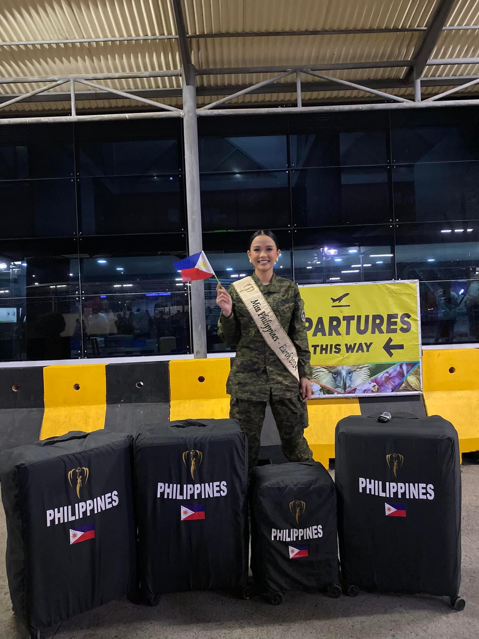 Miss Philippines Earth 2024: Heartfelt Airport Send-Off in Philippine ...