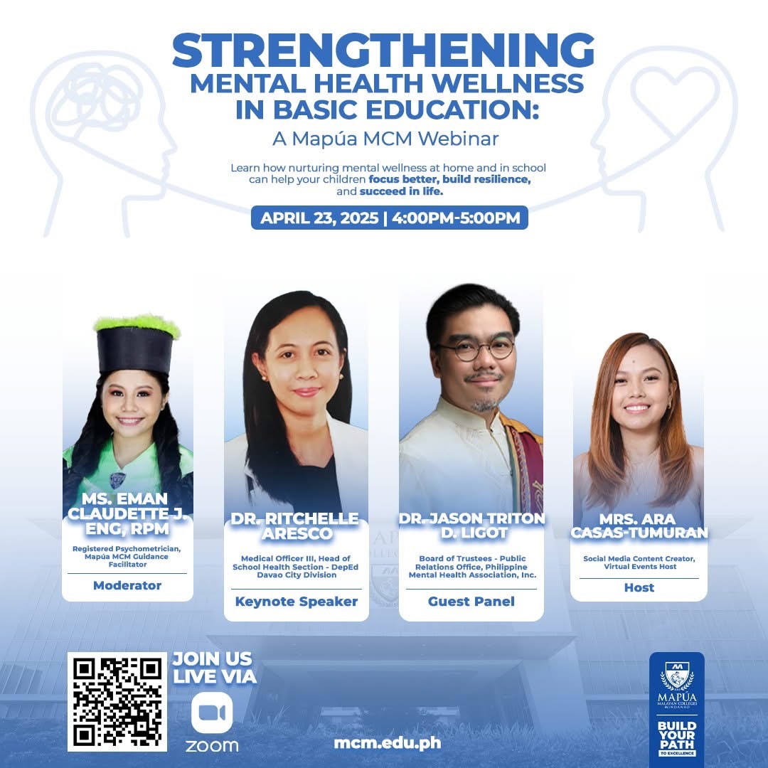 Mapúa MCM champions mental health wellness in basic education – Pop ...