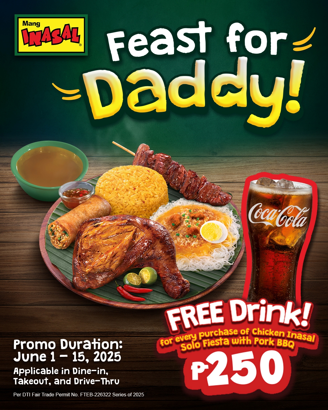 Mang Inasal celebrates Father’s Day with special promos this June – Pop ...