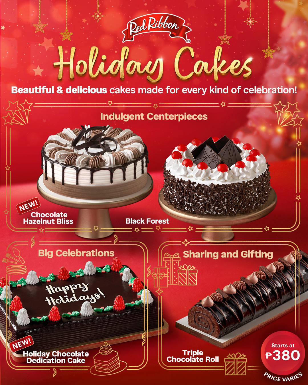 The One-Stop Sweet Spot: Red Ribbon Has the Perfect Cake for Every ...