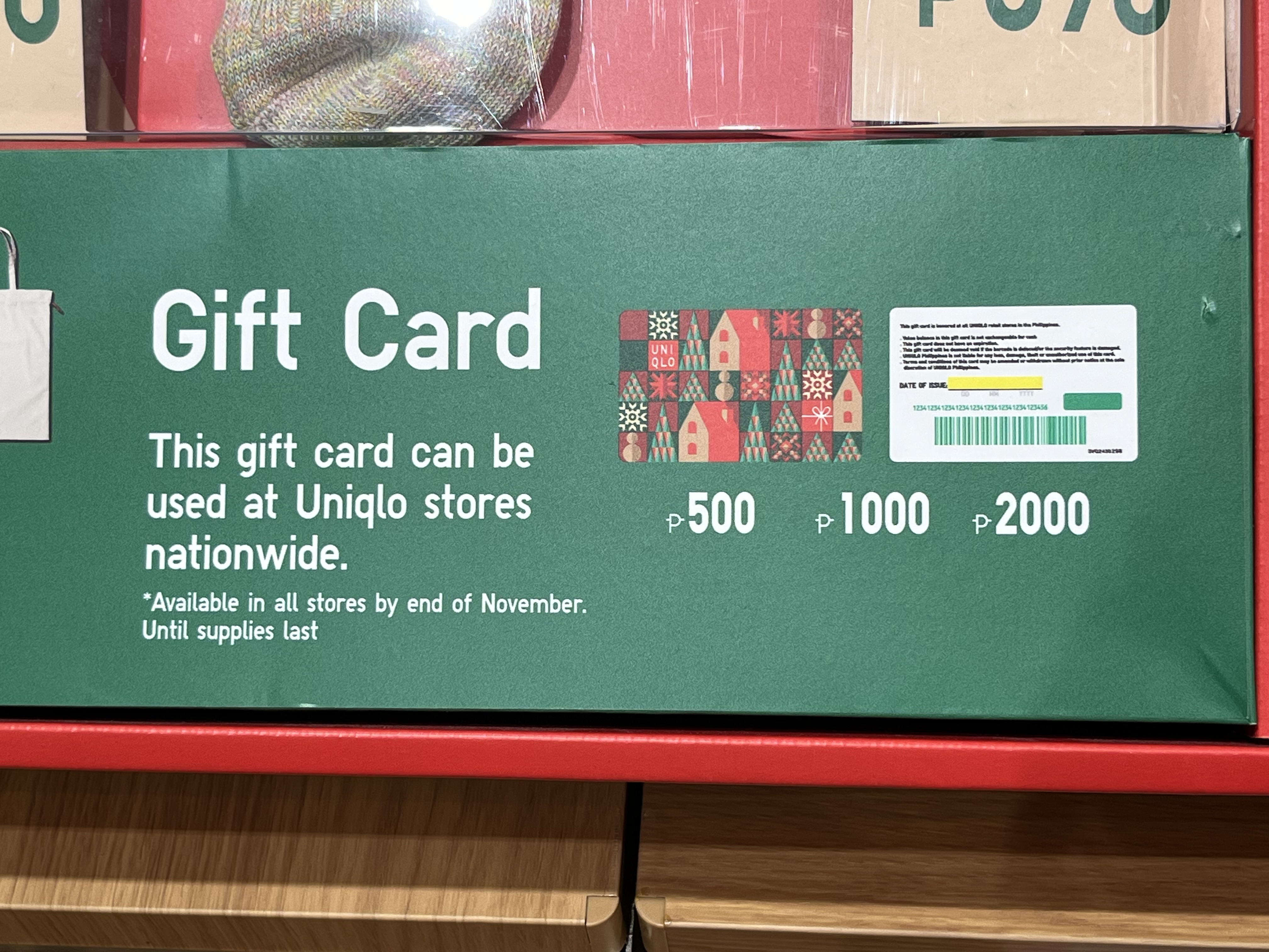Uniqlo Gift Cards: Stylish Gifts for Christmas – Pop Davao Philippines